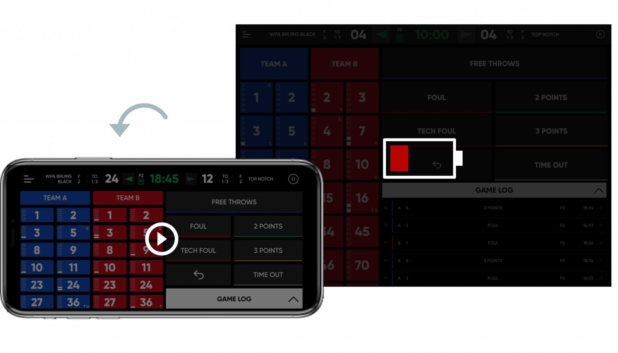 Digital Scoresheet INGAME