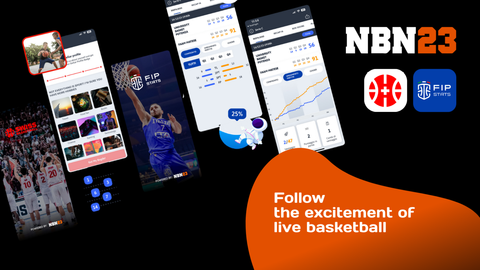 The digital basketball statistics solution - NBN23